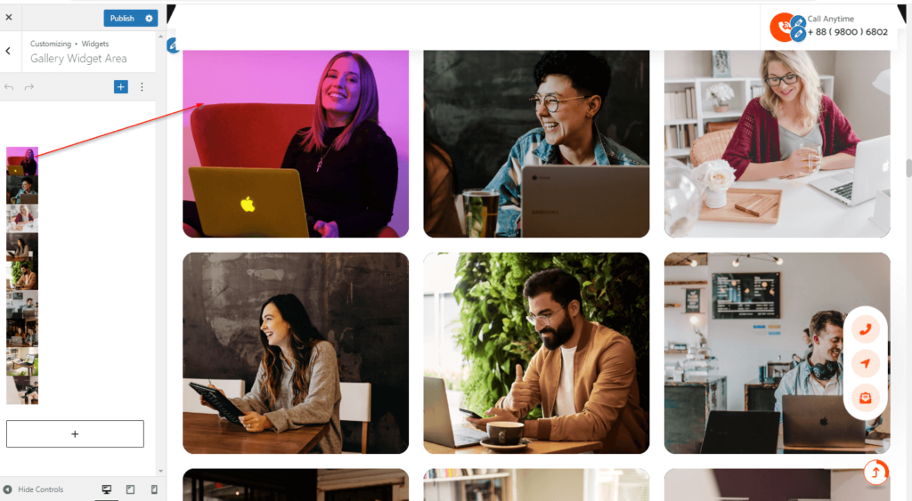 Setup Widget ? – Desert Themes