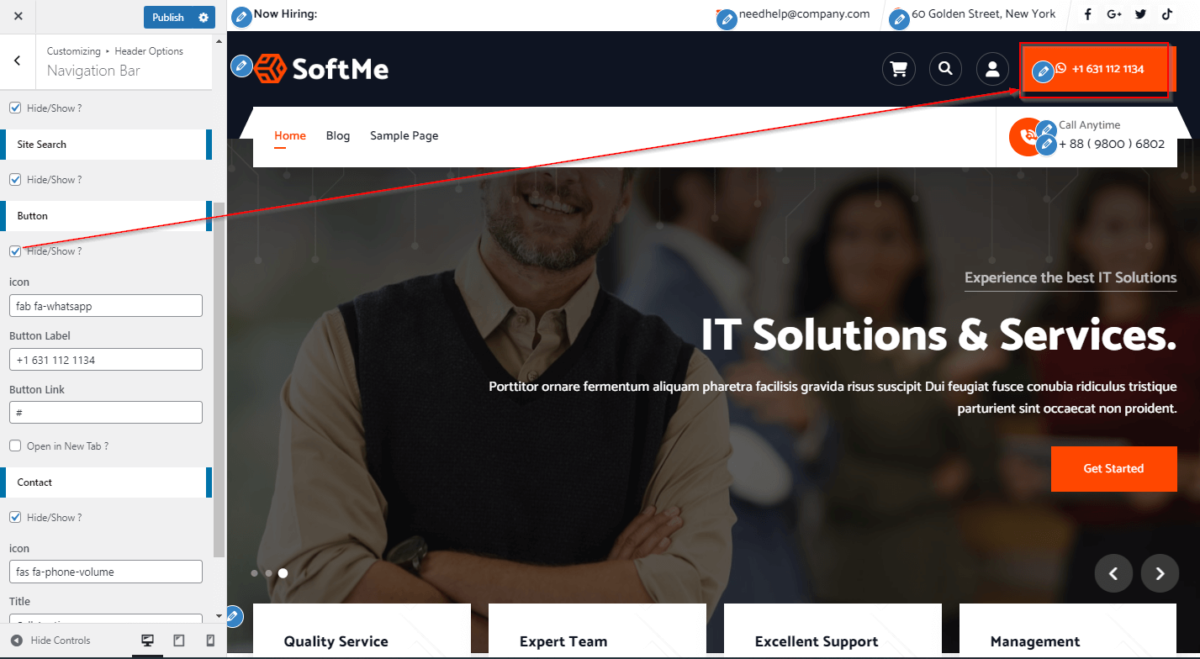 Navigation Bar – Desert Themes