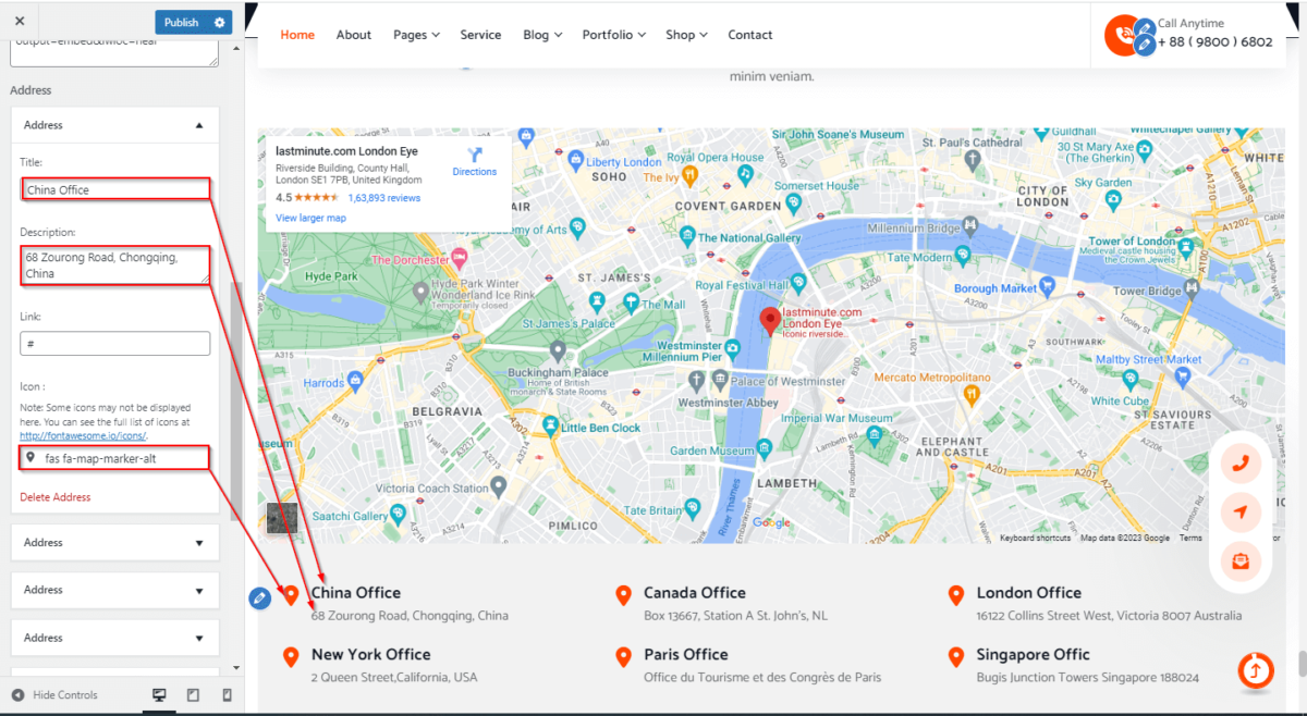 Map Section Setup – Desert Themes